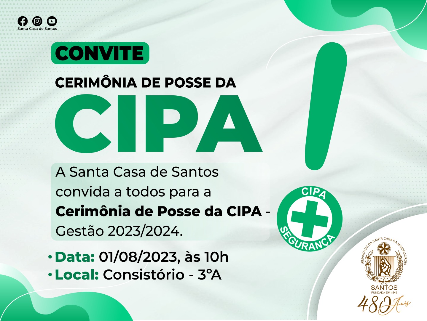 Posse da CIPA gestão 2023/2024